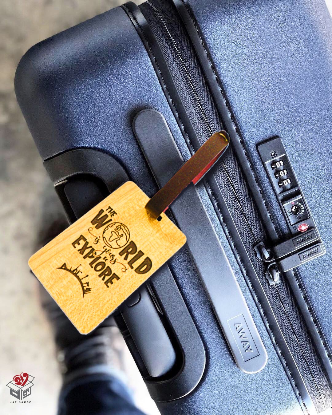 luggage tag, gift, souvenir, Bangladesh, Hat bakso,